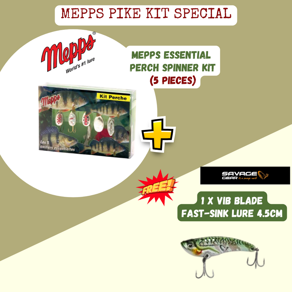 Buy Mepps Perch Spinners 5 Pack | OpenSeason.ie Irish Tackle Shop ...