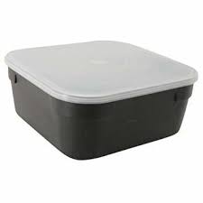 Buy Leeda Black Bait Box with Perforated Lid - 1, 2 or 3 Pint | Open Season